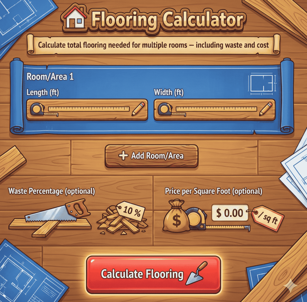 Flooring Calculator | Calculate Square Footage Fast